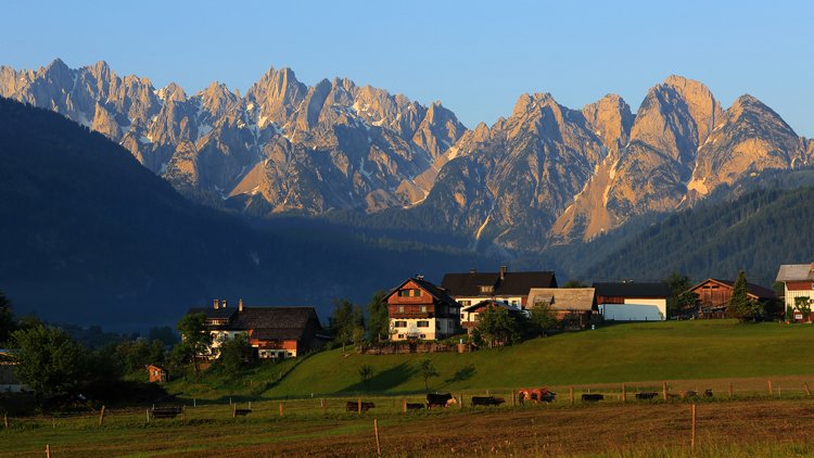 Gosau at the foot of the Dachstein