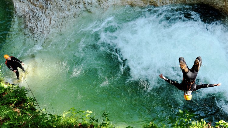 Canyoning at Dachstein Salzkammergut